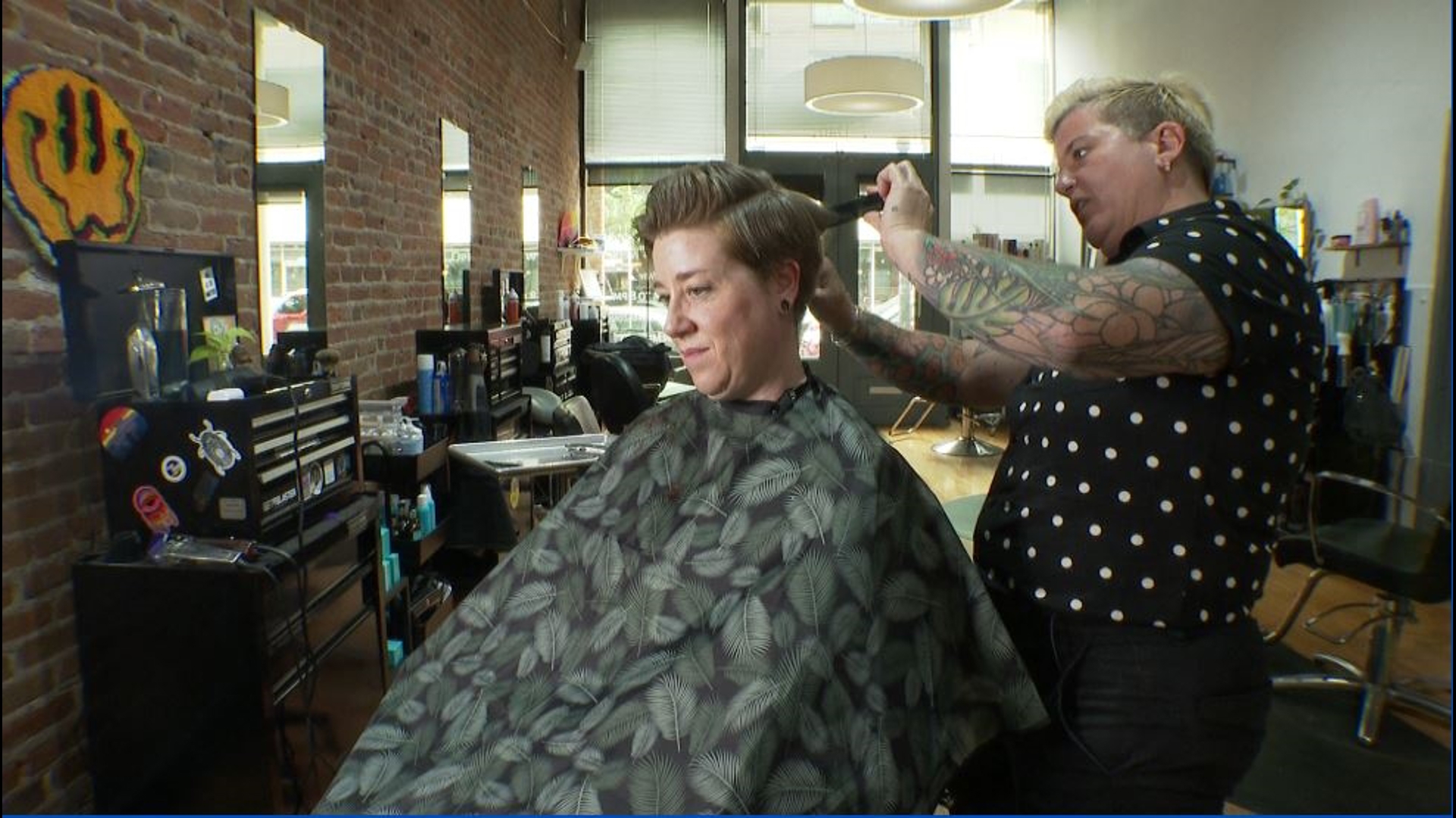 LGBTQ+ salon offers free gender affirming haircuts | 9news.com