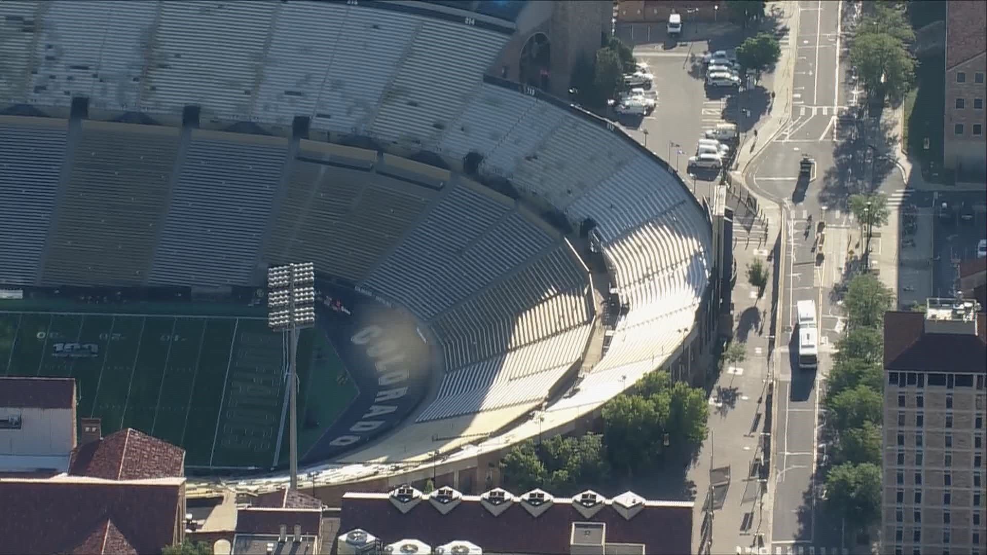 Colorado Buffaloes building new scoreboard at Folsom Field | 9news.com