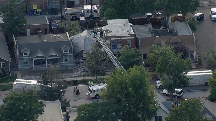 Residental building explodes in Denver | 9news.com