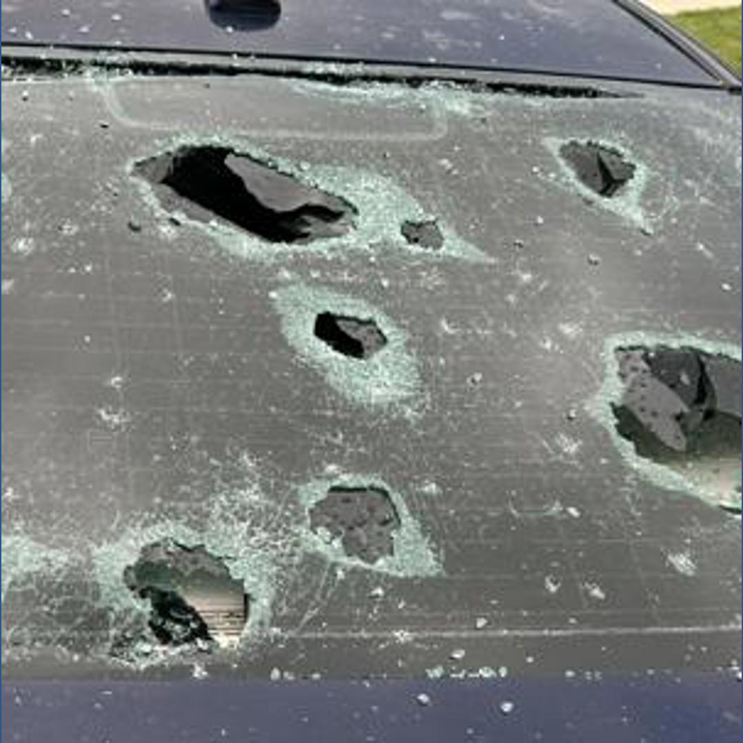 Photos: Severe storms bring large hail to northern Colorado | 9news.com