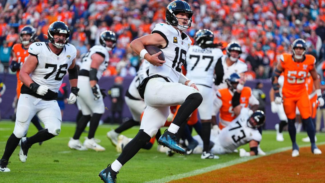 Denver defense struggles in 34-20 loss to Jacksonville | 9news.com