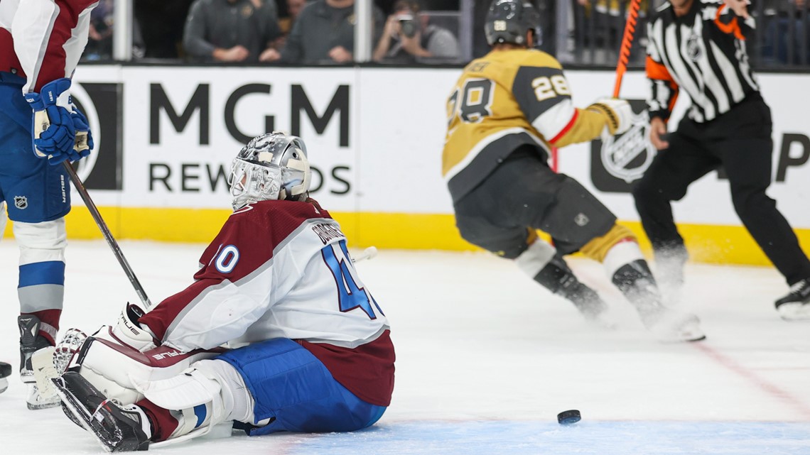 Vegas Golden Knights beat Colorado Avalanche 7-0 | 9news.com