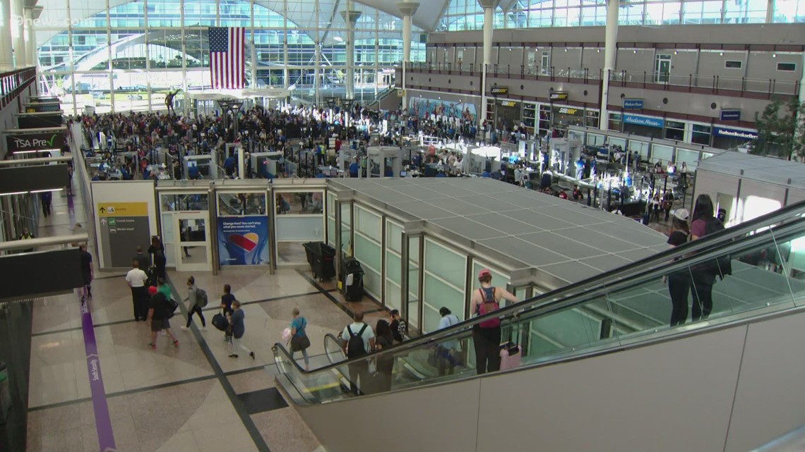 Phase 2 improvement begins on DIA Great Hall | 9news.com