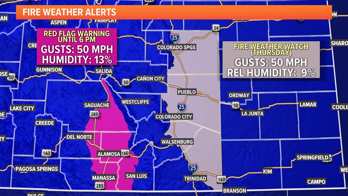 More cold, cloudy weather Wednesday | 9news.com