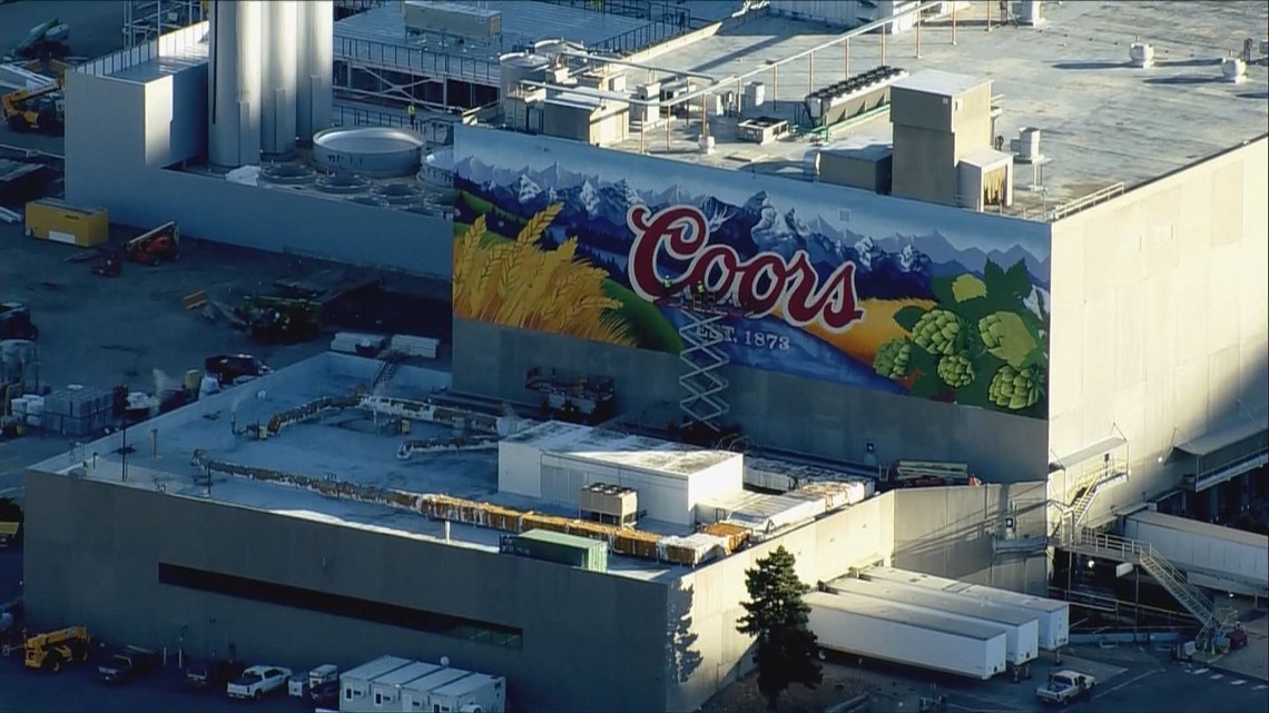 Coors Brewery creates mural in celebration of 150 years in Golden ...