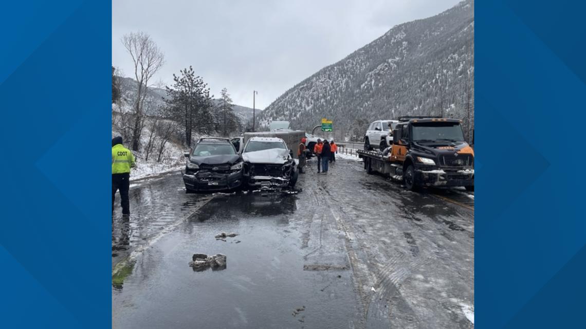 Colorado road conditions: Snow creates difficult travel conditions in ...
