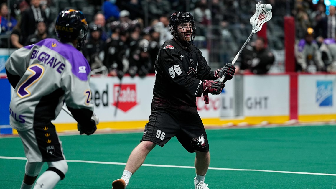 Connor Robinson helping fuel Colorado Mammoth on NLL playoff run ...