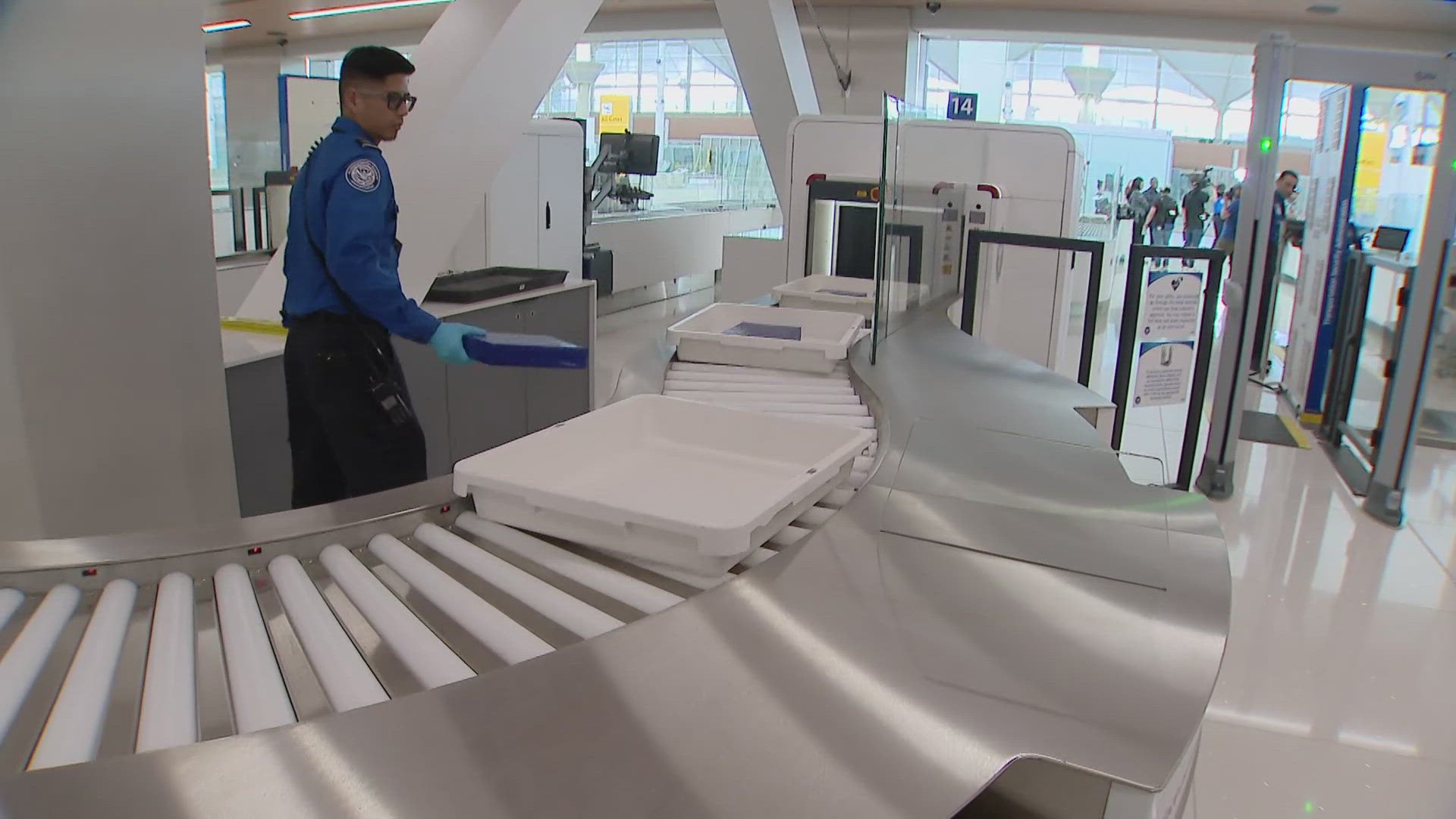 Denver International Airport cutting the ribbon on East Security ...