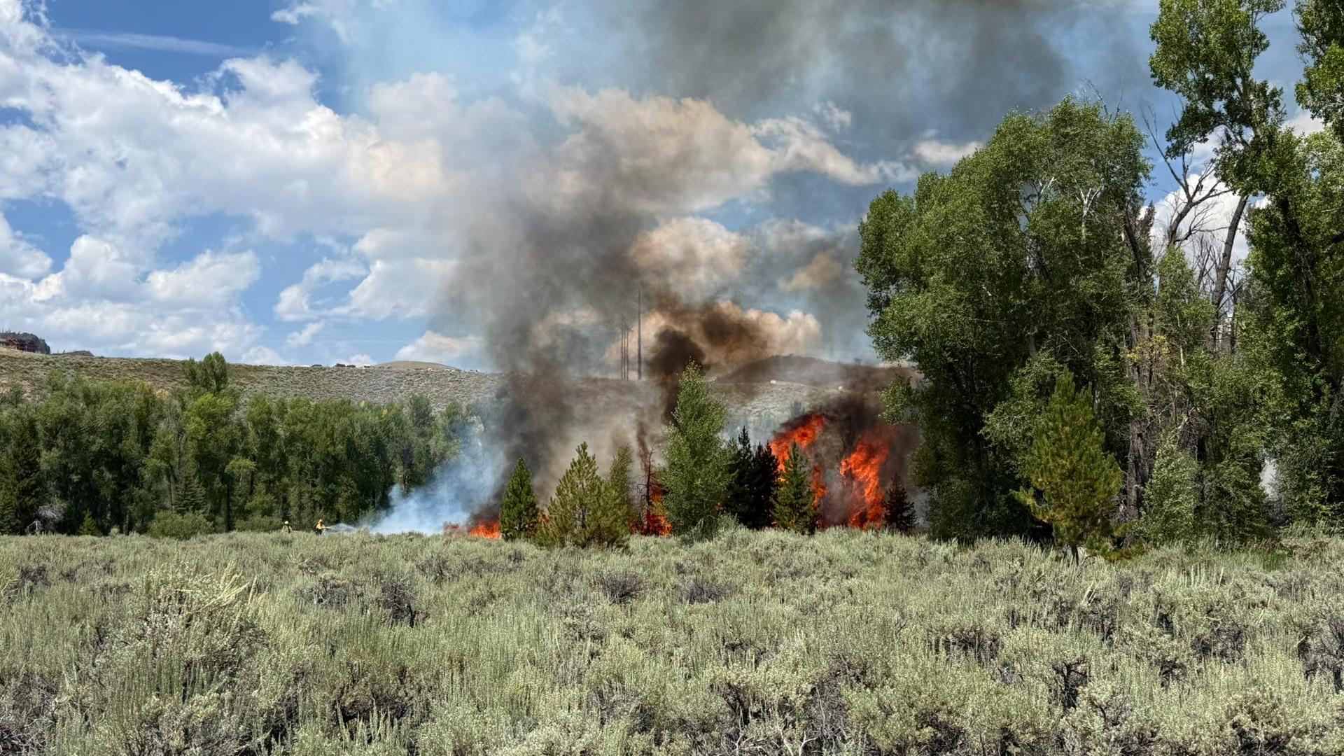 Windy Gap fire burning near Granby | 9news.com