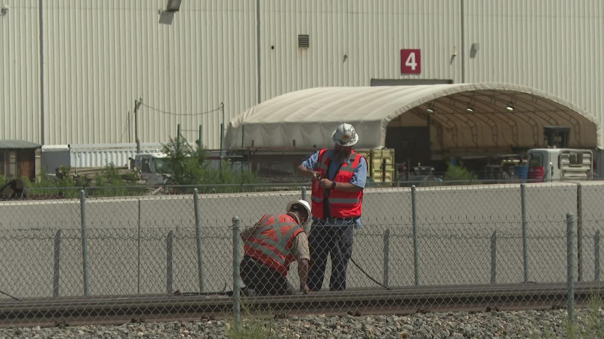 Emergency repairs to RTD A Line tracks completed, trains back up and ...