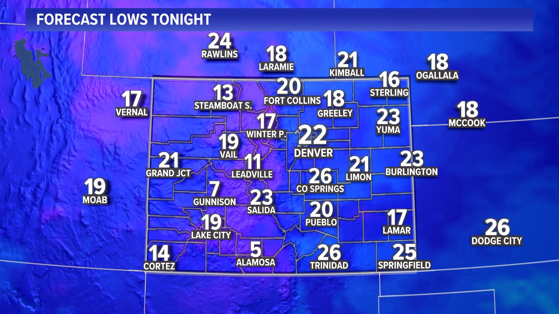 Warm weather stick around Tuesday | 9news.com