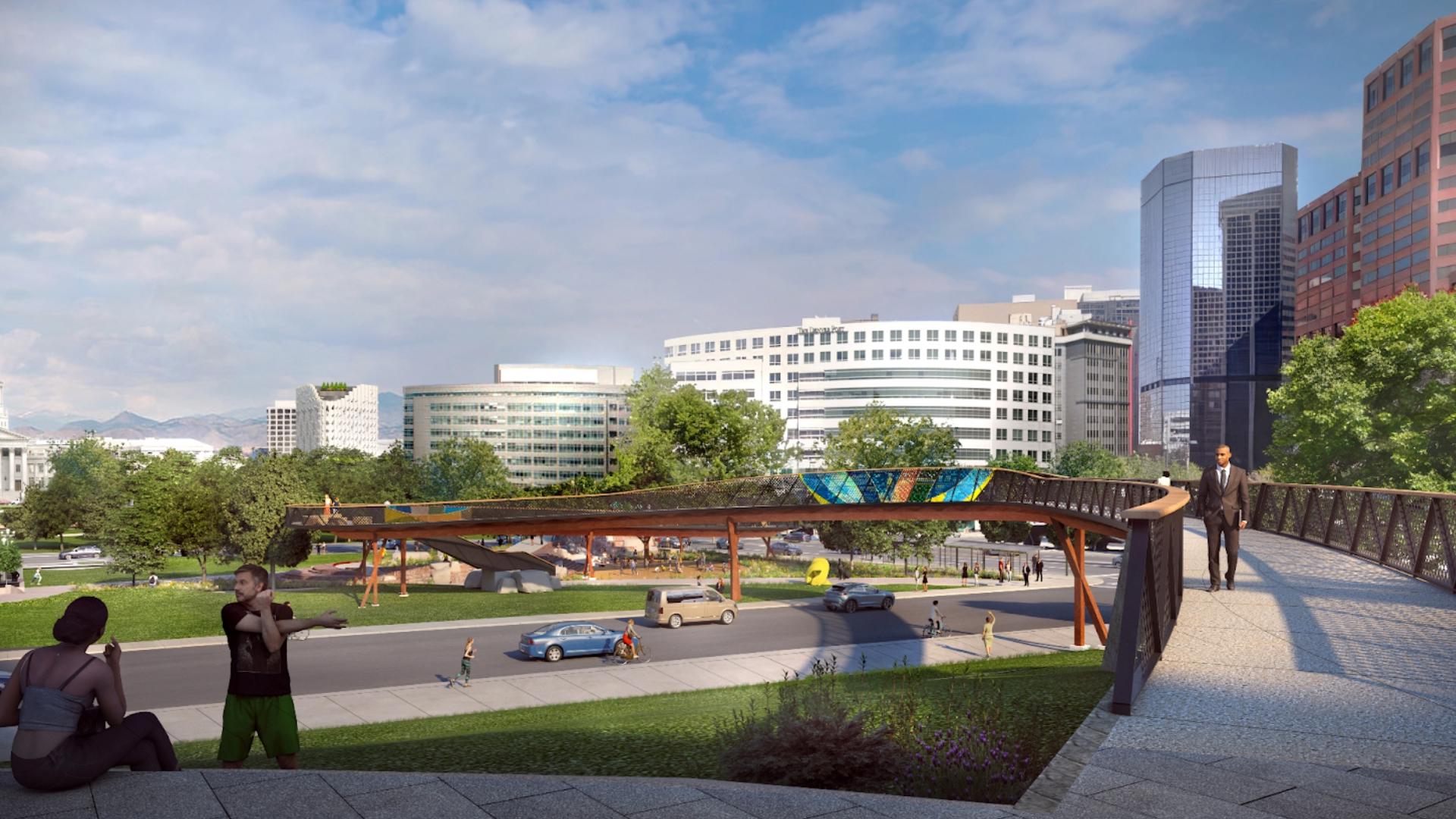 Planned pedestrian bridge at Colorado Capitol draws heavy criticism ...