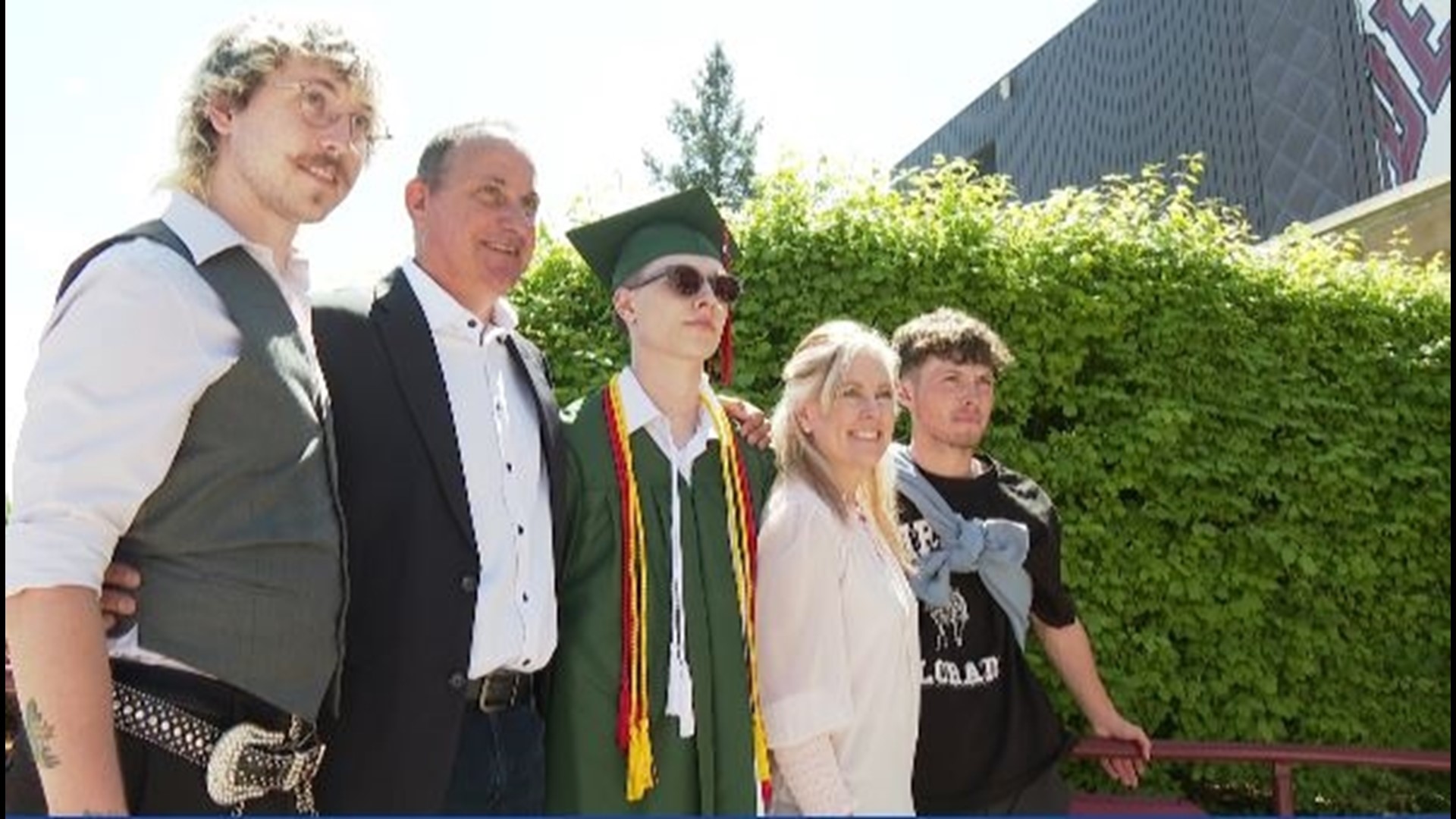 Smoky Hill athlete walks at graduation two years after paralyzing ...