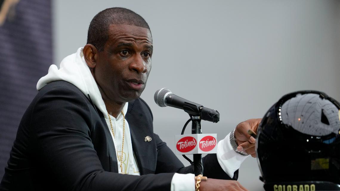 Deion Sanders delivers first press conference as CU joins Big 12 ...