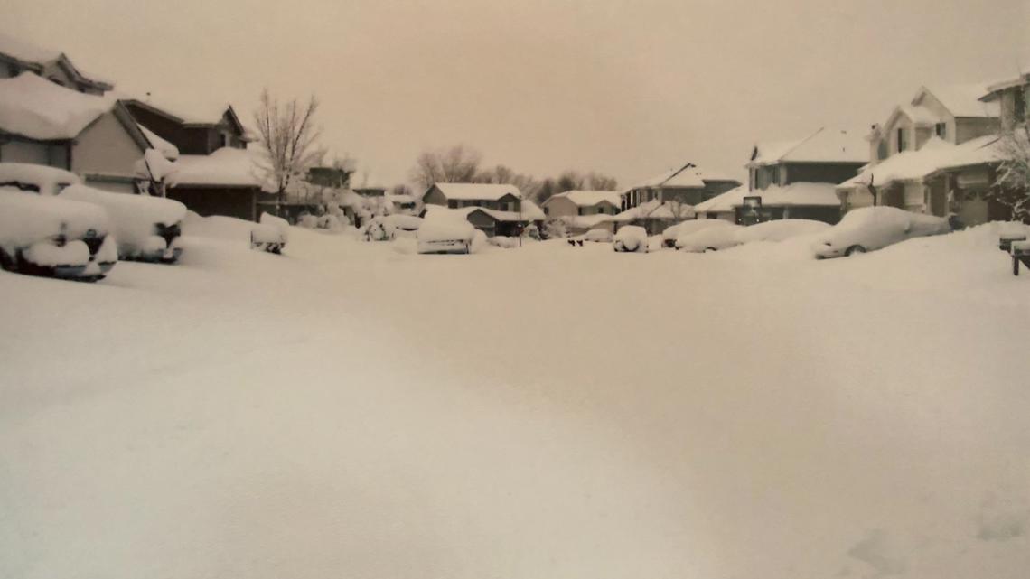 Remembering the March 2003 blizzard that struck Denver, Colorado ...