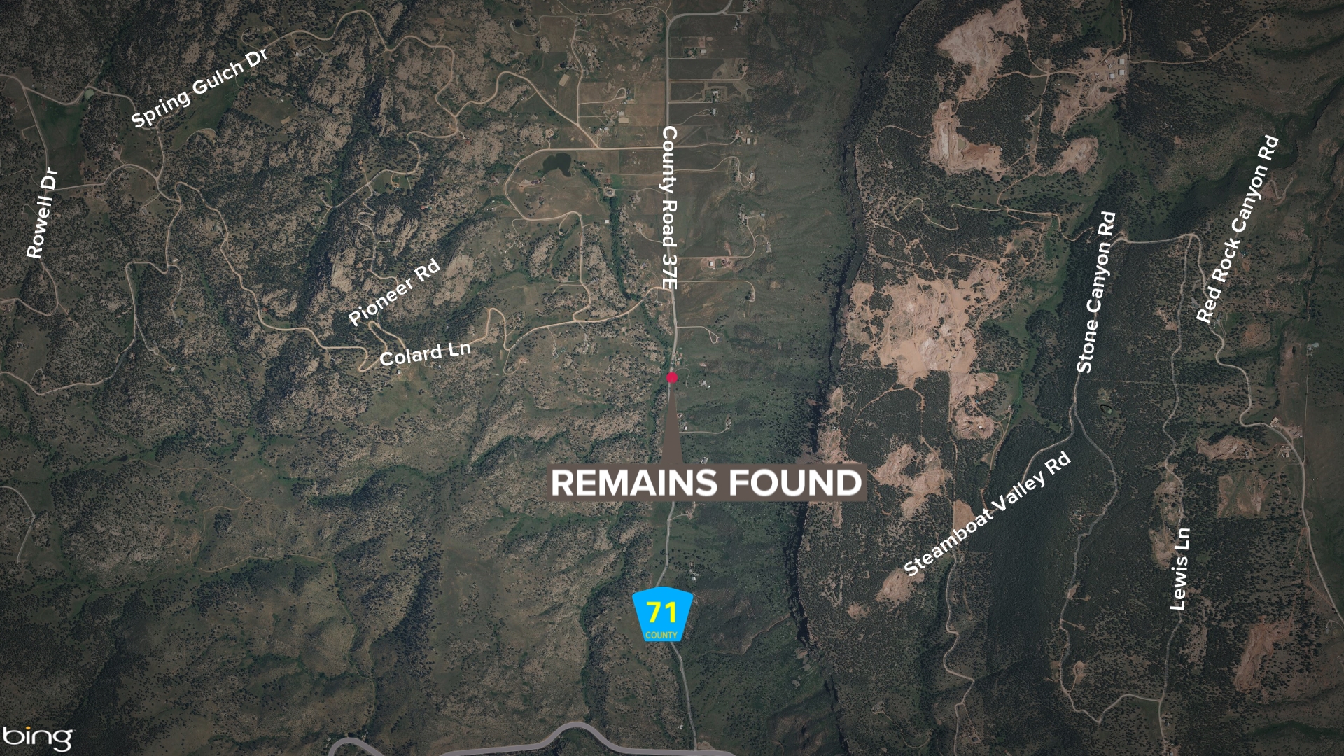 Human remains found in Boulder County, investigated as homicide | 9news.com