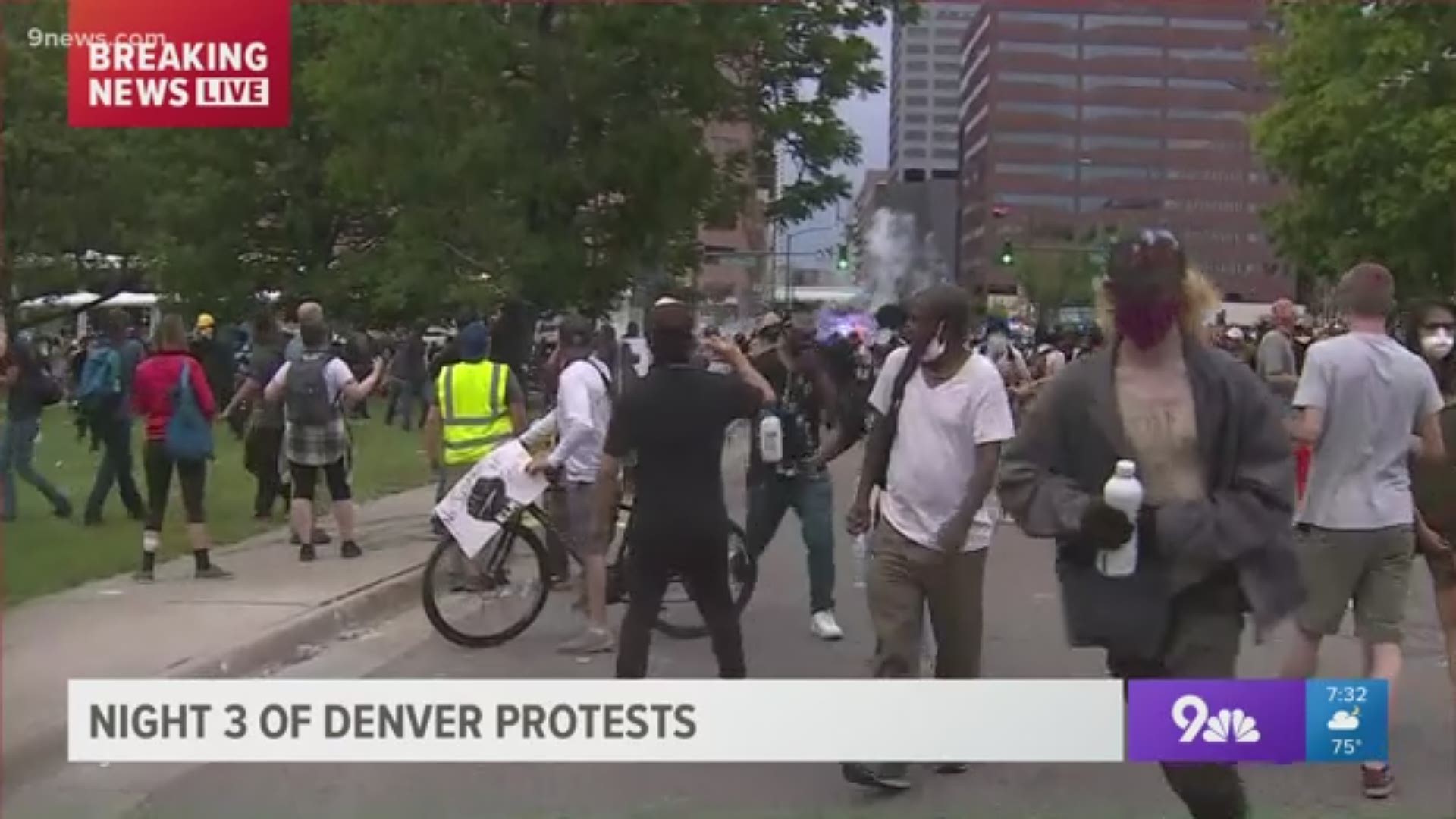 PHOTOS: Third night of riots in downtown Denver | 9news.com