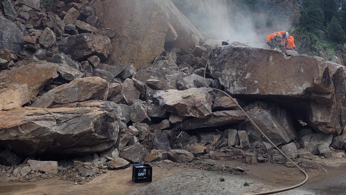 Colorado Highway 7 reopens after rockslide closed it for 12 days ...