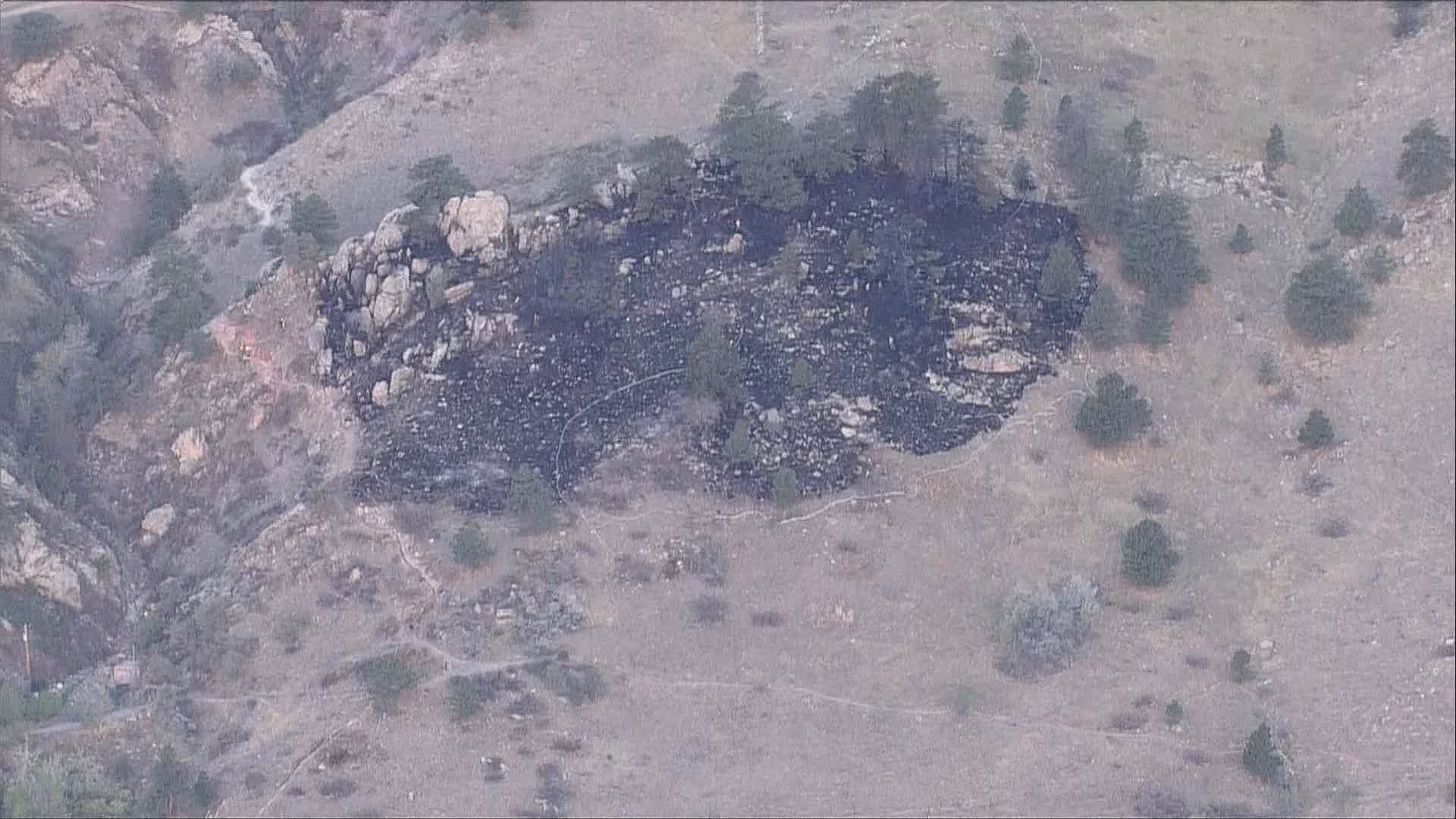 Goat Trail Fire in west Boulder | 9news.com