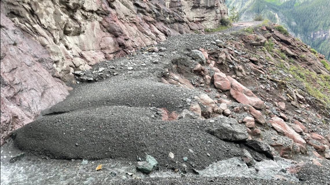Mudslide closes southwest Colorado mountain pass | 9news.com