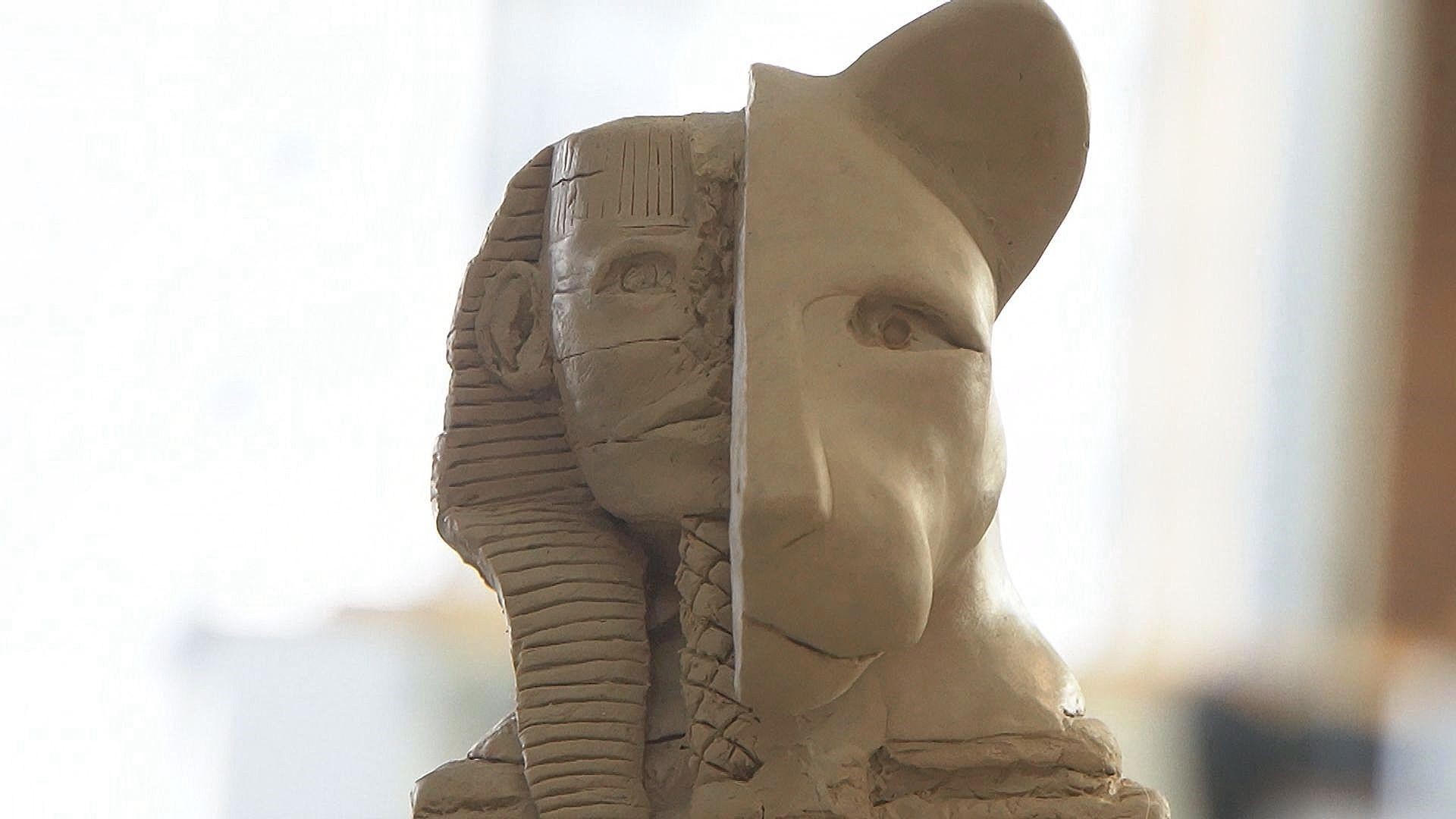 Colorado snow artist tries to prove theory about Great Sphinx | 9news.com