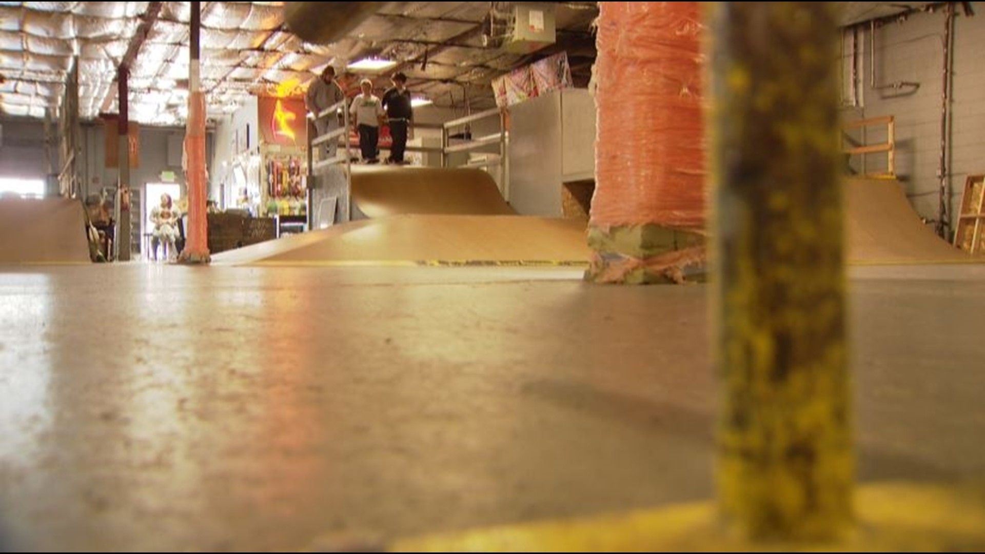 Curbside skatepark offers free entry for East students on break | 9news.com