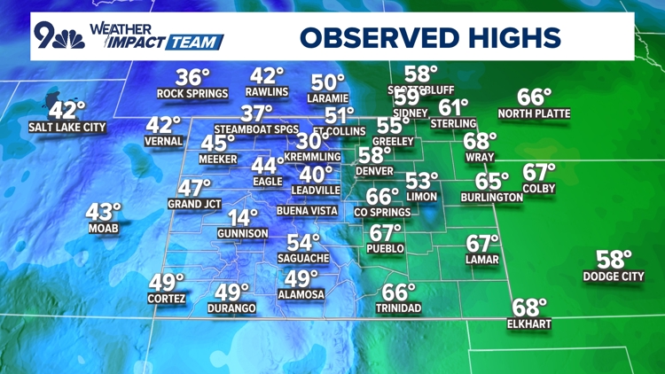 Denver, Colorado, Front Range weather forecast | 9news.com