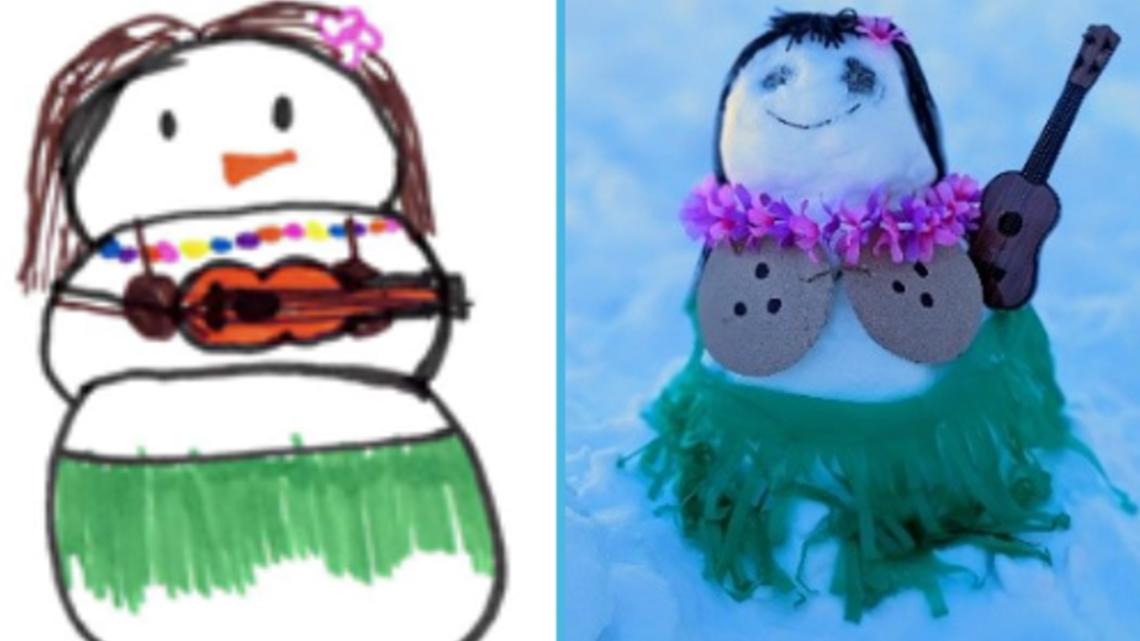 Children's Colorado seeks volunteers to bring snowmen sketches to life ...