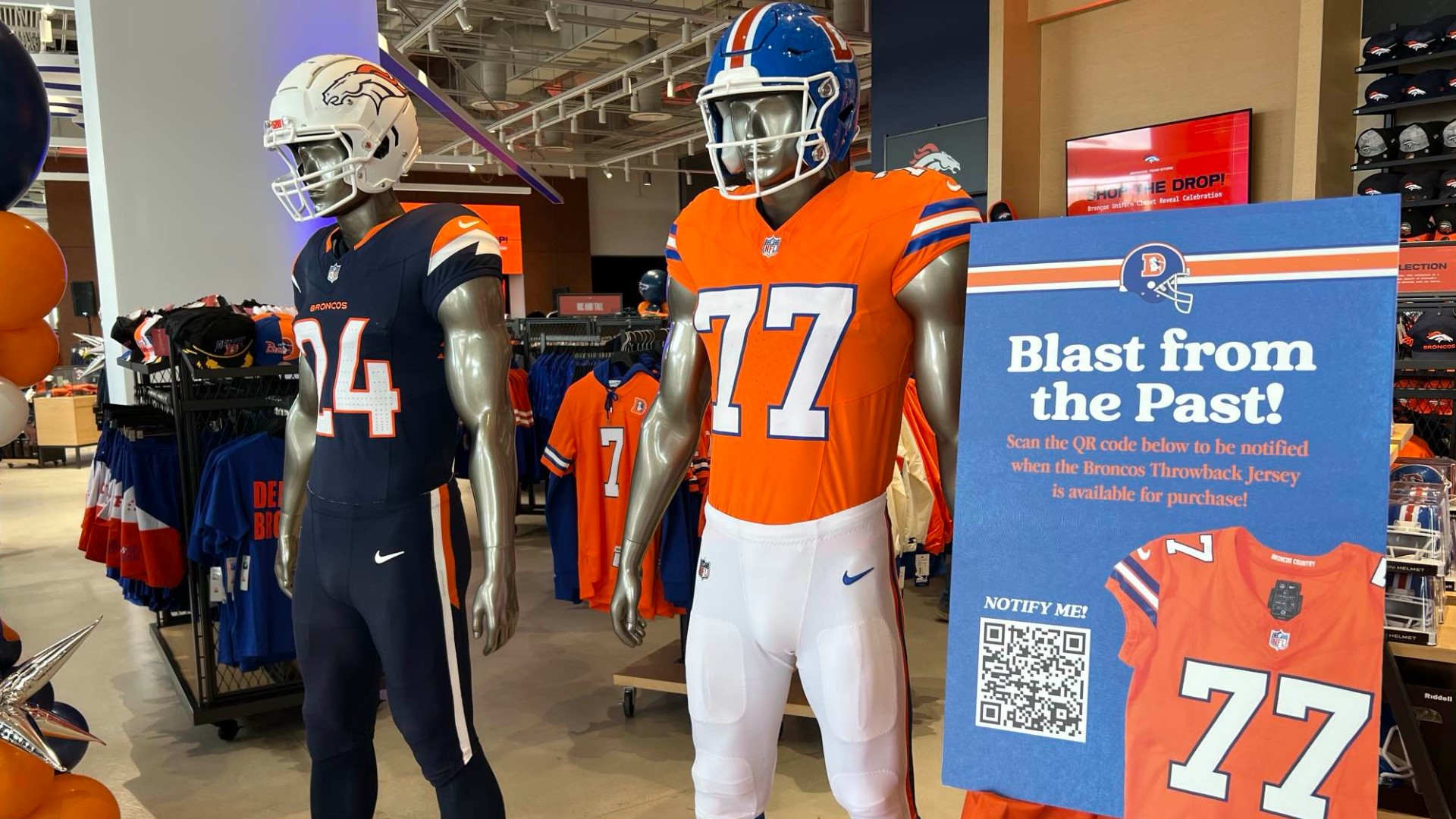 Denver Broncos debut new jerseys and uniforms | 9news.com