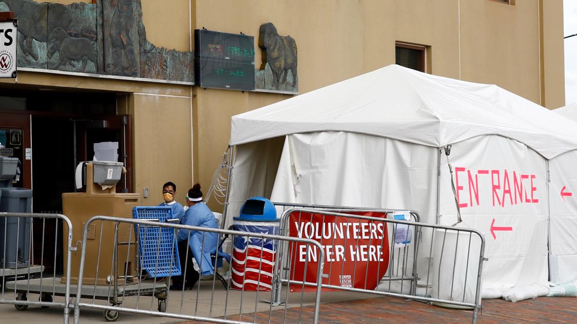 Denver homeless shelters for COVID-19 still in use | 9news.com
