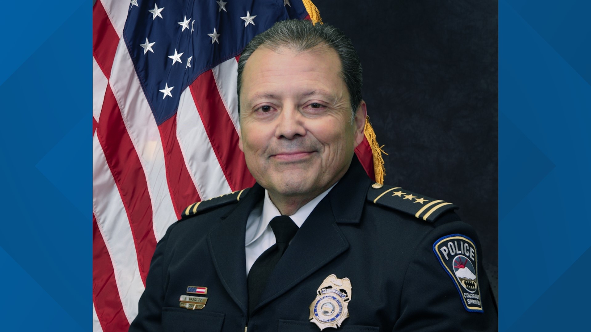 Adrian Vasquez named Colorado Springs Chief of Police | 9news.com