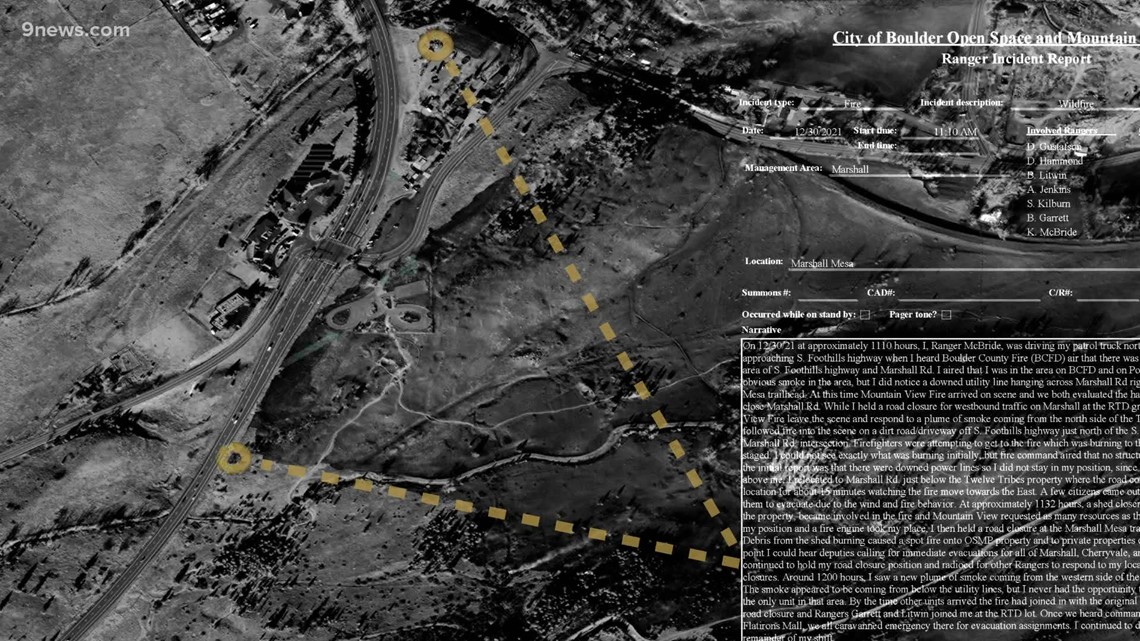 Marshall Fire started by 2 separate ignition points less than a mile ...