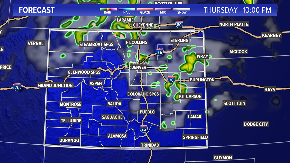 Denver, Colorado, Front Range weather forecast | 9news.com