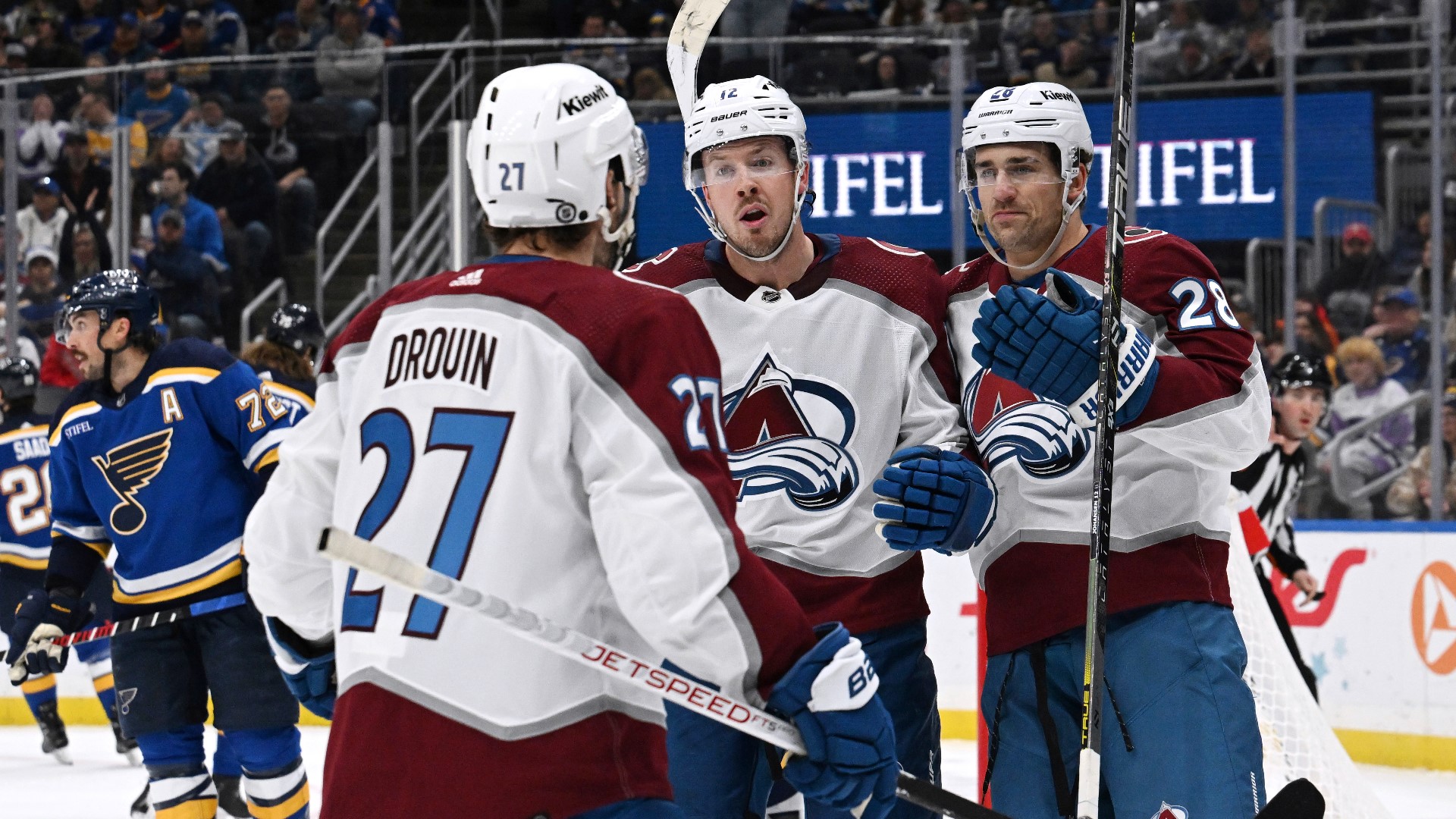 Ryan Johansen and Devon Toews lead Avalanche past Blues | 9news.com