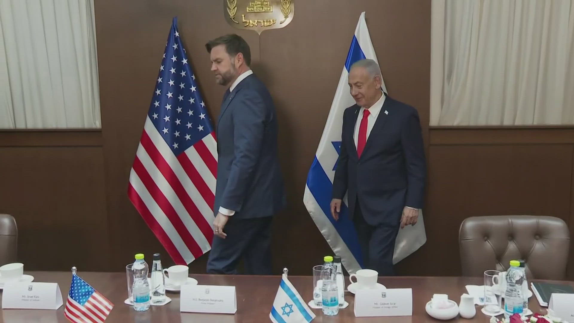 JD Vance meets on Gaza ceasefire | 9news.com