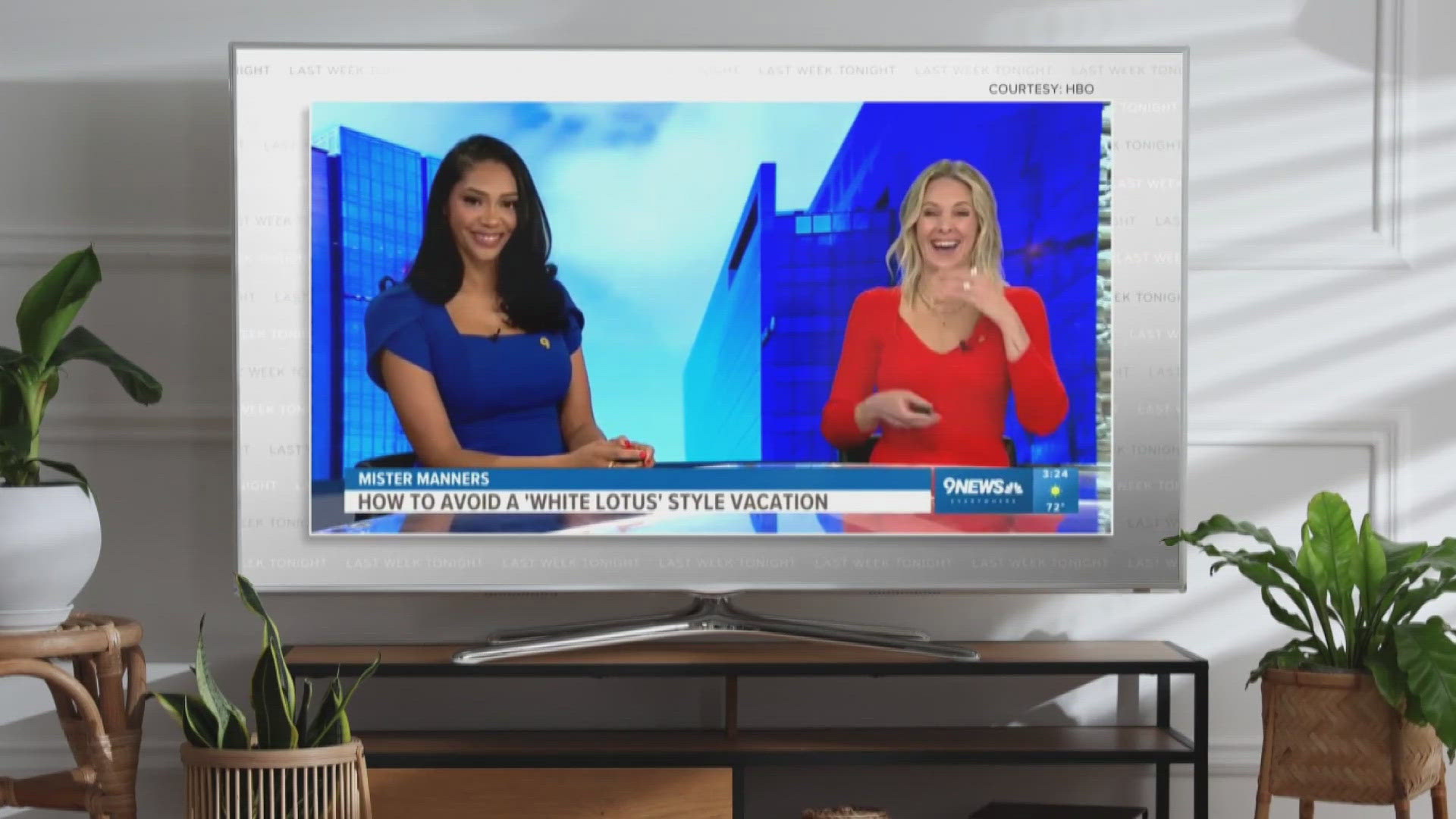 9NEWS anchors appear on 'Last Week Tonight With John Oliver' | 9news.com