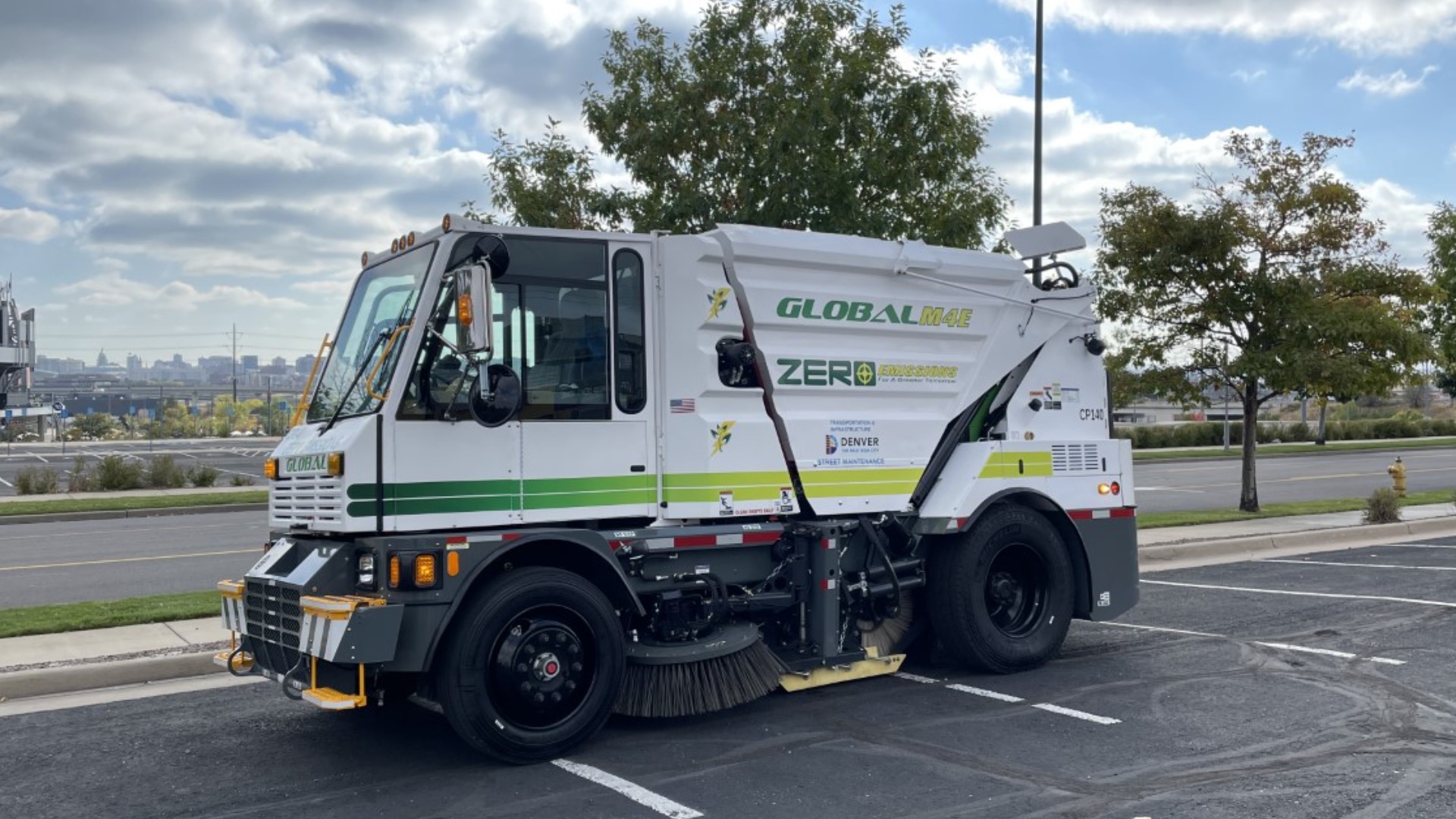 All-electric street sweeper makes its Denver debut | 9news.com