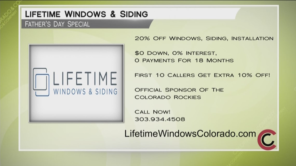 Lifetime Windows and Siding - June 11, 2019 | 9news.com