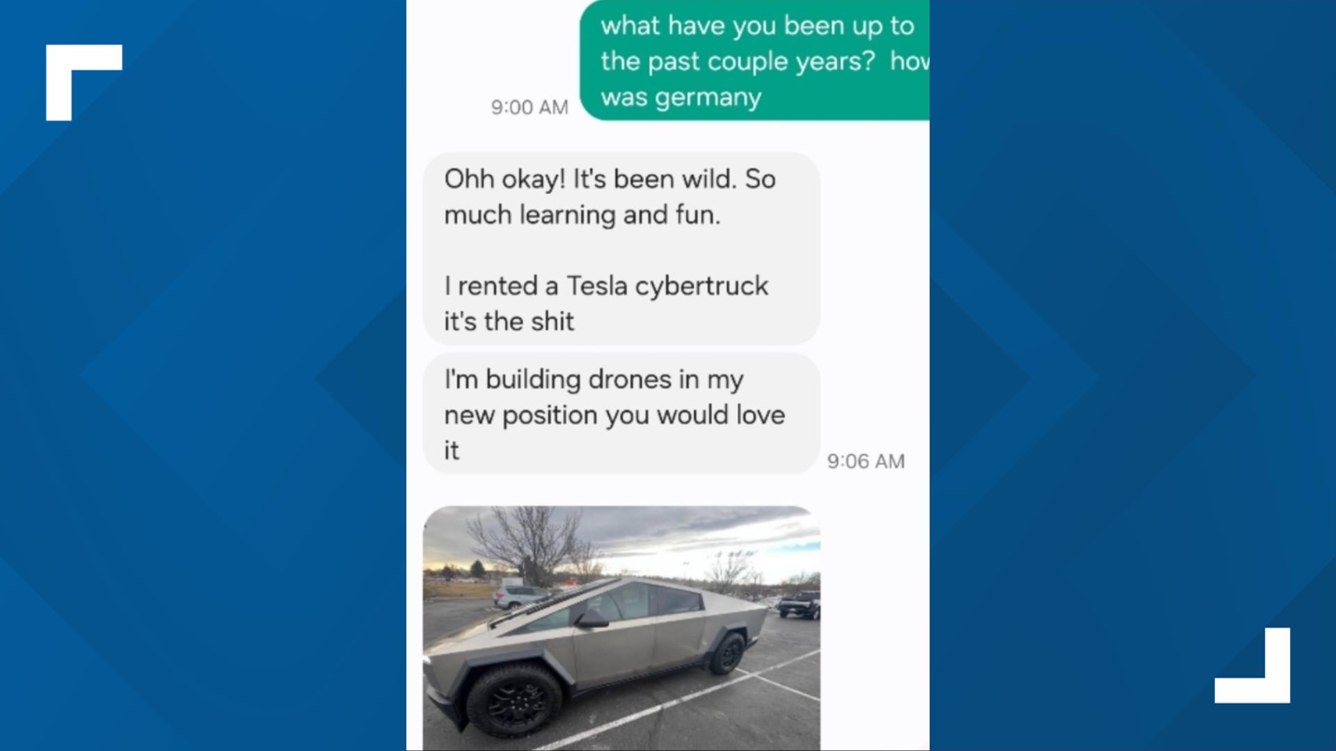 What Matthew Livelsberger texted ex days before Cybertruck explosion ...