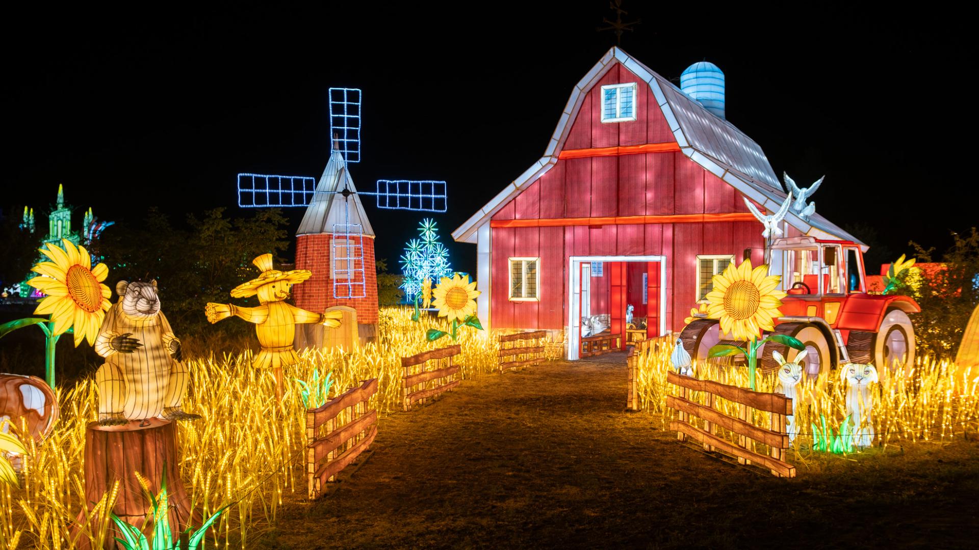 Bright Nights lantern festival returns at Denver's Four Mile Park ...