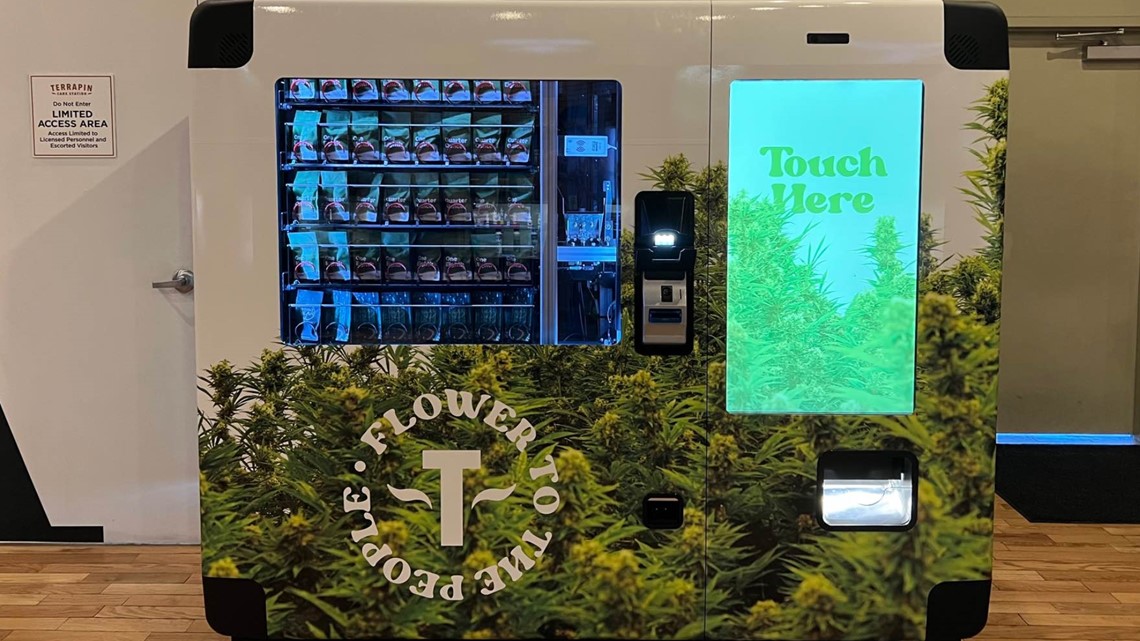 Automated marijuana vending machine opens in Colorado | 9news.com