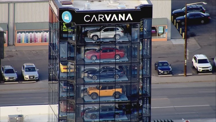 What's going on with Denver's Carvana vending machine? | 9news.com