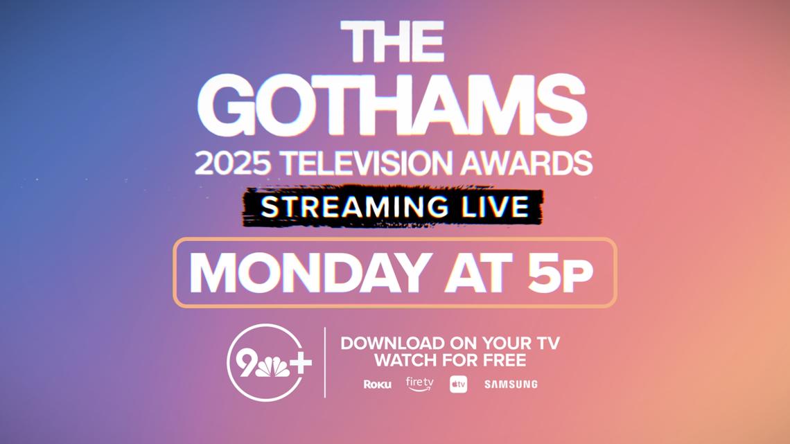 Gotham 2025 Television Awards: Watch for free on Monday, June 2 | 9news.com