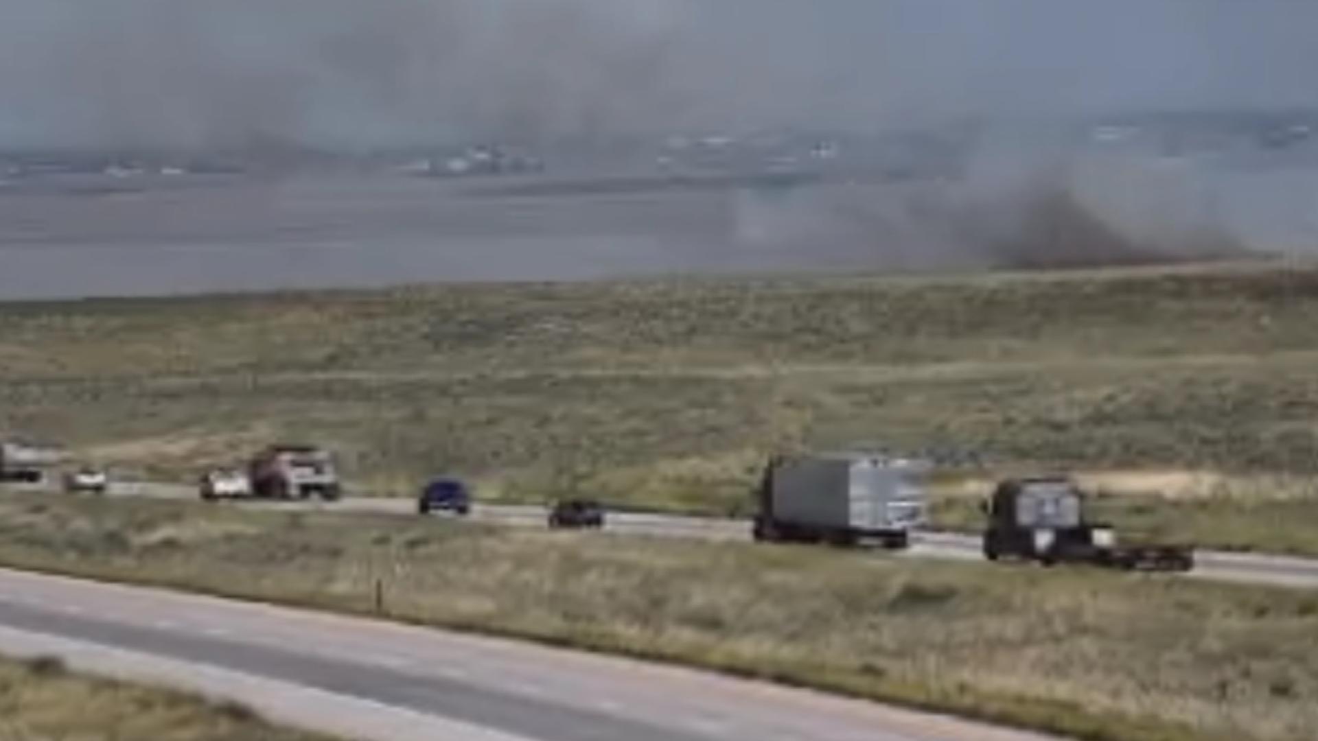 Brush fire in northeastern Colorado contained | 9news.com