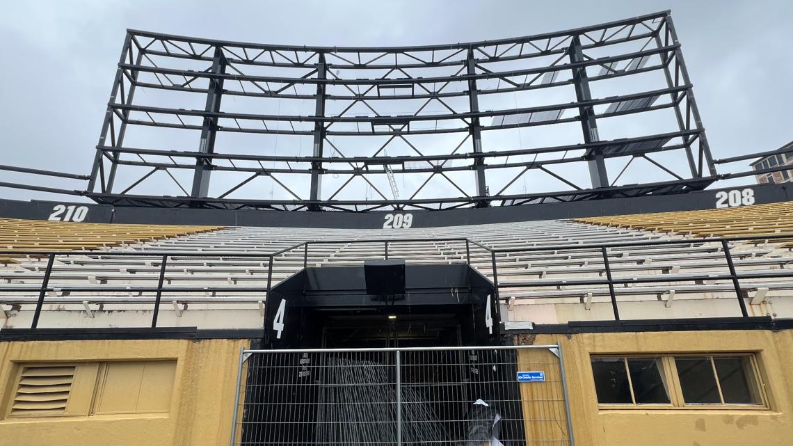 Folsom Field gets new scoreboard for Deion Sanders' 2nd season | 9news.com