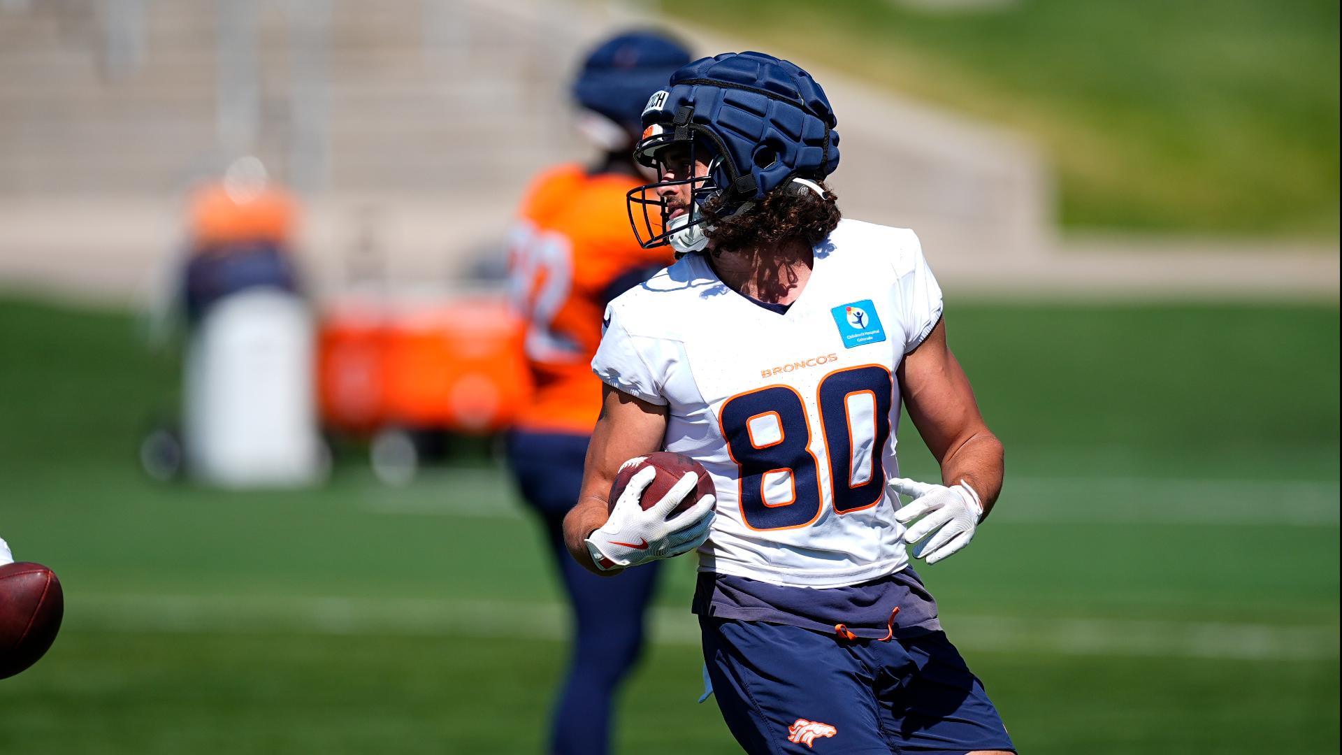 Denver Broncos cut tight end Greg Dulcich | 9news.com