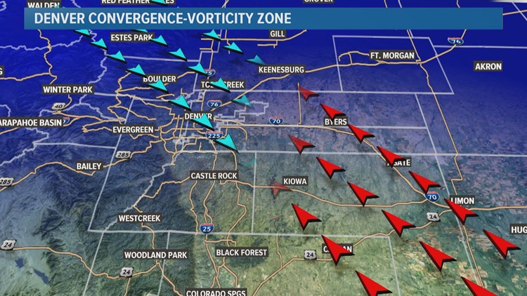 How surprise summer thunderstorms happen in Denver | 9news.com