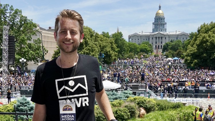 Ed Greene and his son Ryan cover sports parades 25 years apart | 9news.com