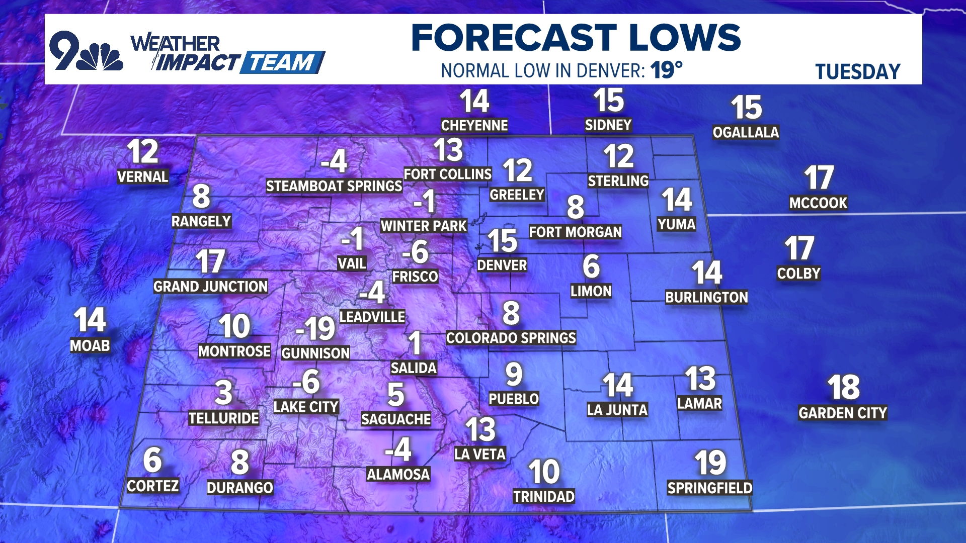 Denver, Colorado, Front Range weather forecast | 9news.com