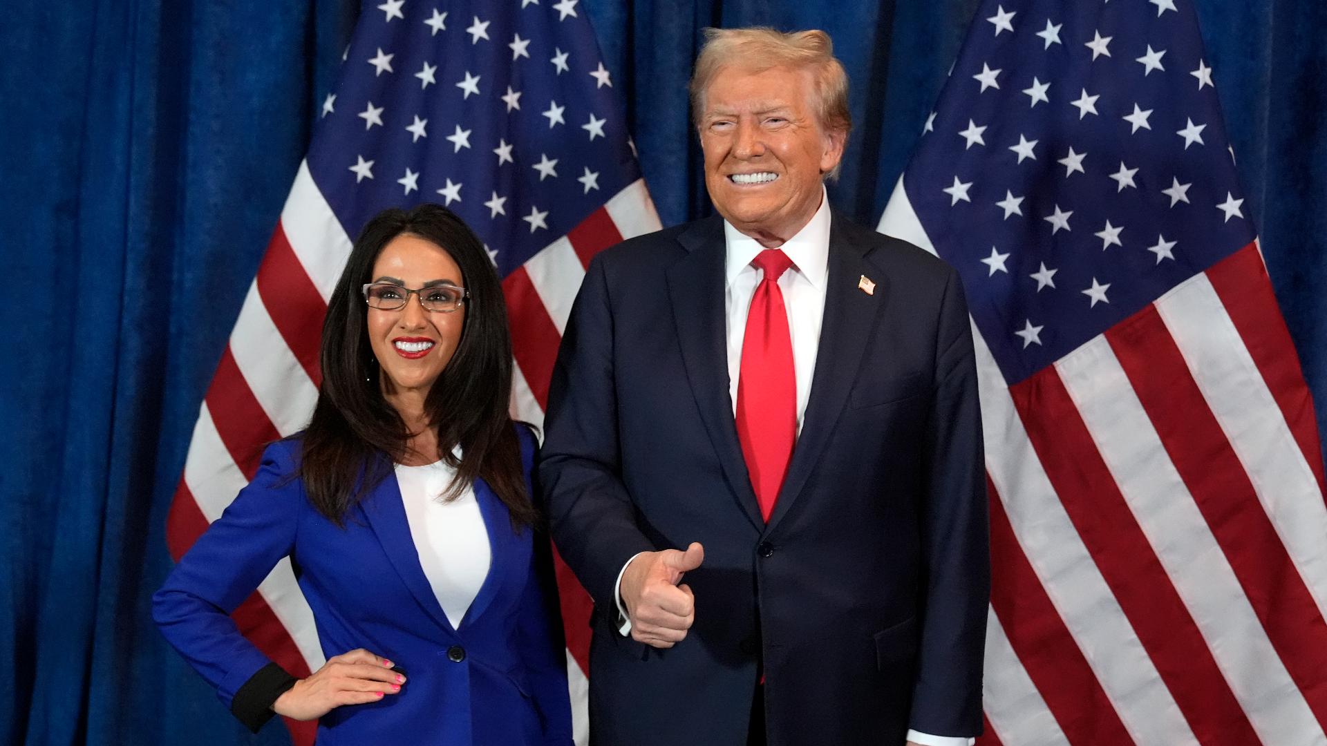 Trump backs Lauren Boebert for re-election in Colorado | 9news.com